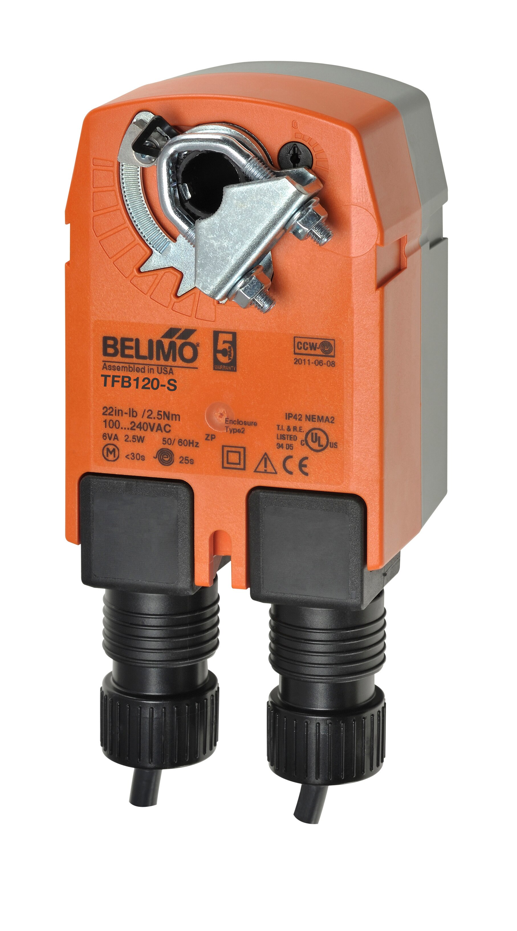 Belimo TFB120-S | Spring Return Damper Actuators | EnergyControl.com
